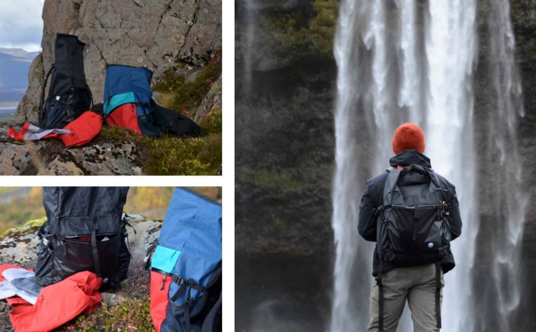 Ultralight Minimalist Hiking Backpack Prototypes – Flowfold