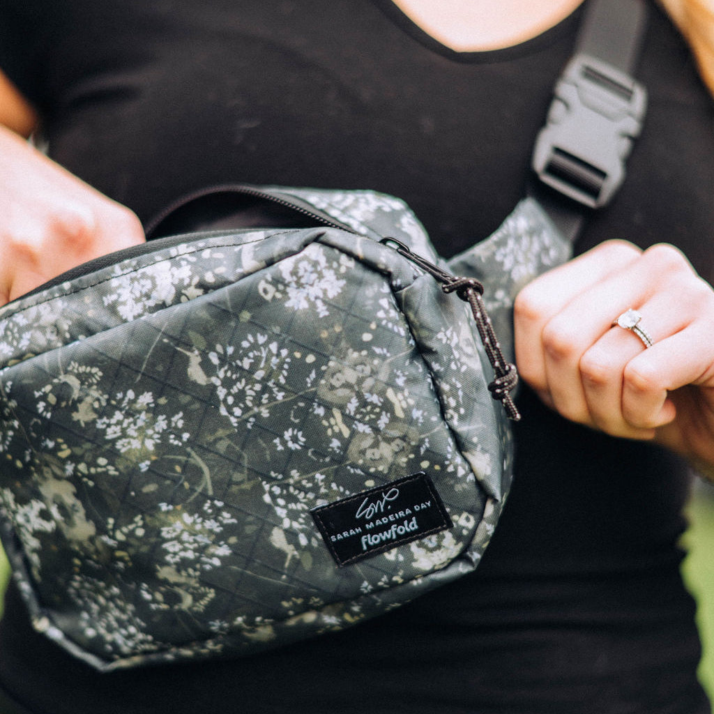 Flowfold Explorer Fanny Pack - Made in USA Large Fanny Pack
