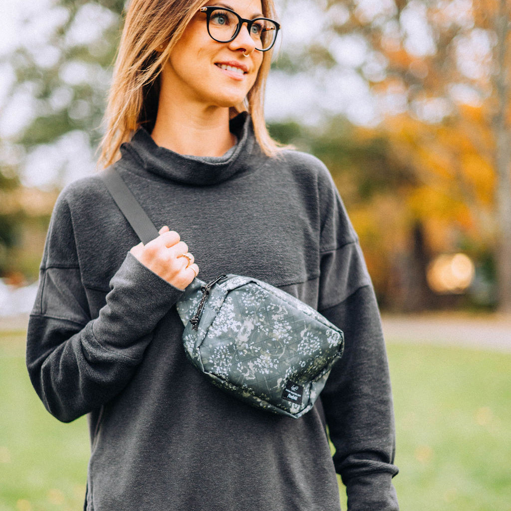 Flowfold Explorer Fanny Pack - Made in USA Large Fanny Pack