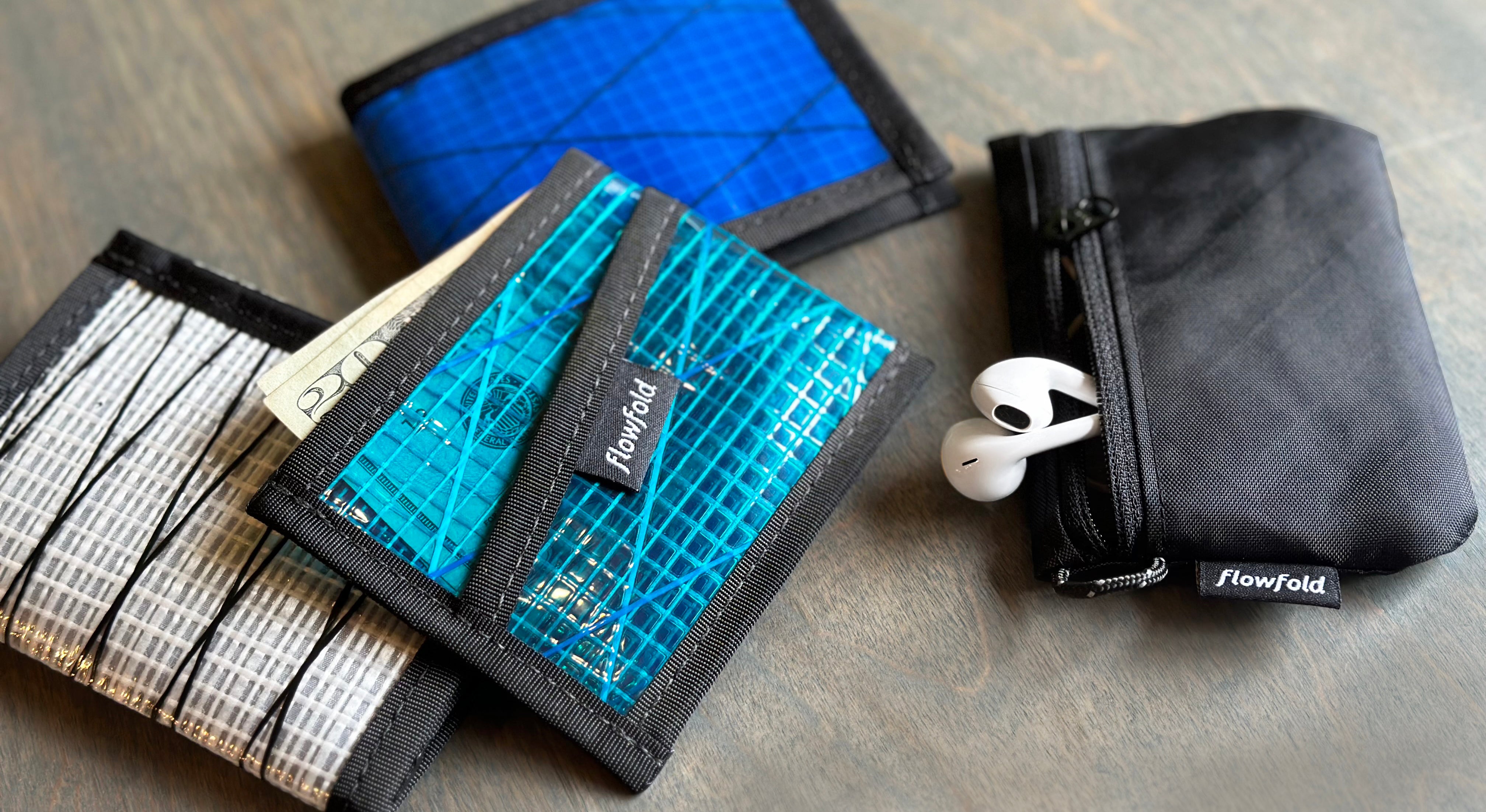 Flowfold - Minimalist Wallets & Bags of Sustainable Recycled Materials