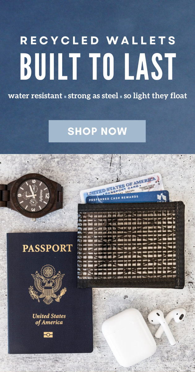 Flowfold - Minimalist Wallets & Bags of Sustainable Recycled Materials