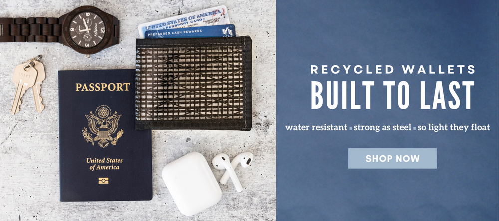 Flowfold - Minimalist Wallets & Bags of Sustainable Recycled Materials