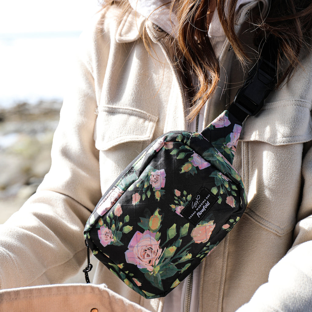 Flowfold Explorer Fanny Pack - Made in USA Large Fanny Pack